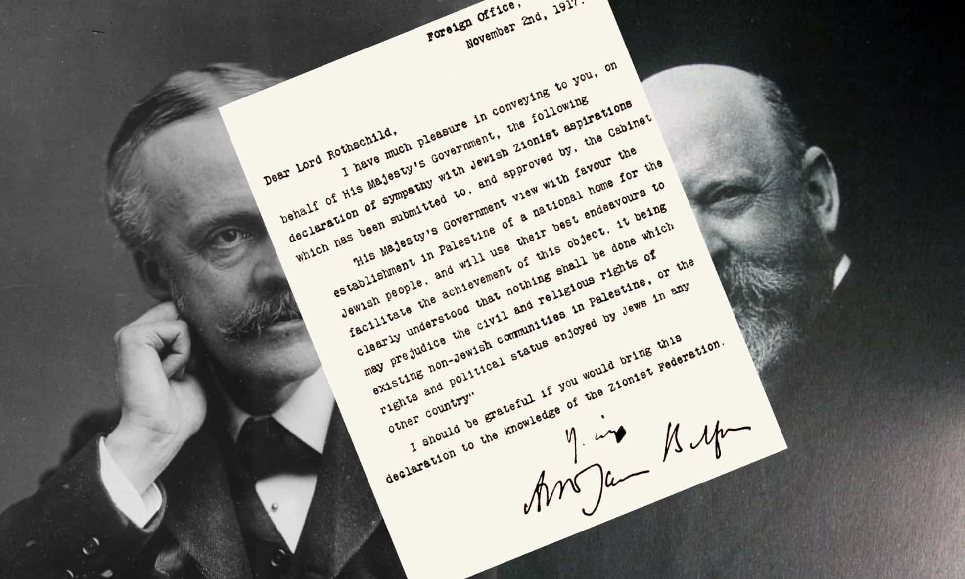 Déclaration Balfour, la violence du texte | En dehors de la boîte